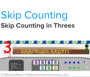 skip counting in threes