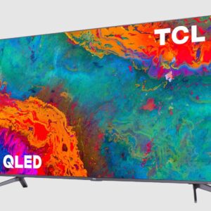 TCL 65-inch 5-Series 4K UHD Dolby Vision HDR QLED Roku Smart TV - 65S535, 2021 Model,Black