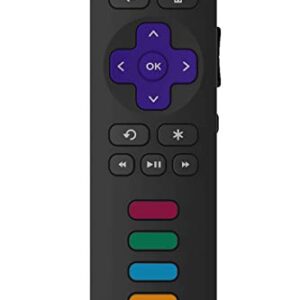 TCL 65-inch 5-Series 4K UHD Dolby Vision HDR QLED Roku Smart TV - 65S535, 2021 Model,Black