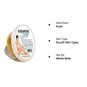 Sugaring Hair Removal Paste for Beginners at Home Made for Bikini, Brazilian, Underarms, Arms made by Sugaring At Home