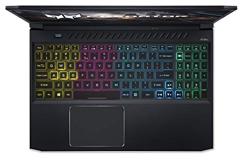 Acer Predator Helios 300 Gaming Laptop, Intel i7-10750H, NVIDIA GeForce RTX 2070 Max-Q 8GB, 15.6" FHD 240Hz 3ms IPS Display, 16GB Dual-Channel DDR4, 512GB NVMe SSD, WiFi 6, RGB Keyboard, PH315-53-71QX