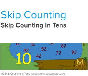 skip counting in tens