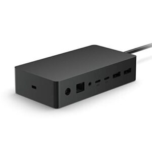 microsoft surface dock 2 (4x usb-c, 2x usb-a, gigabit ethernet port, audio port)