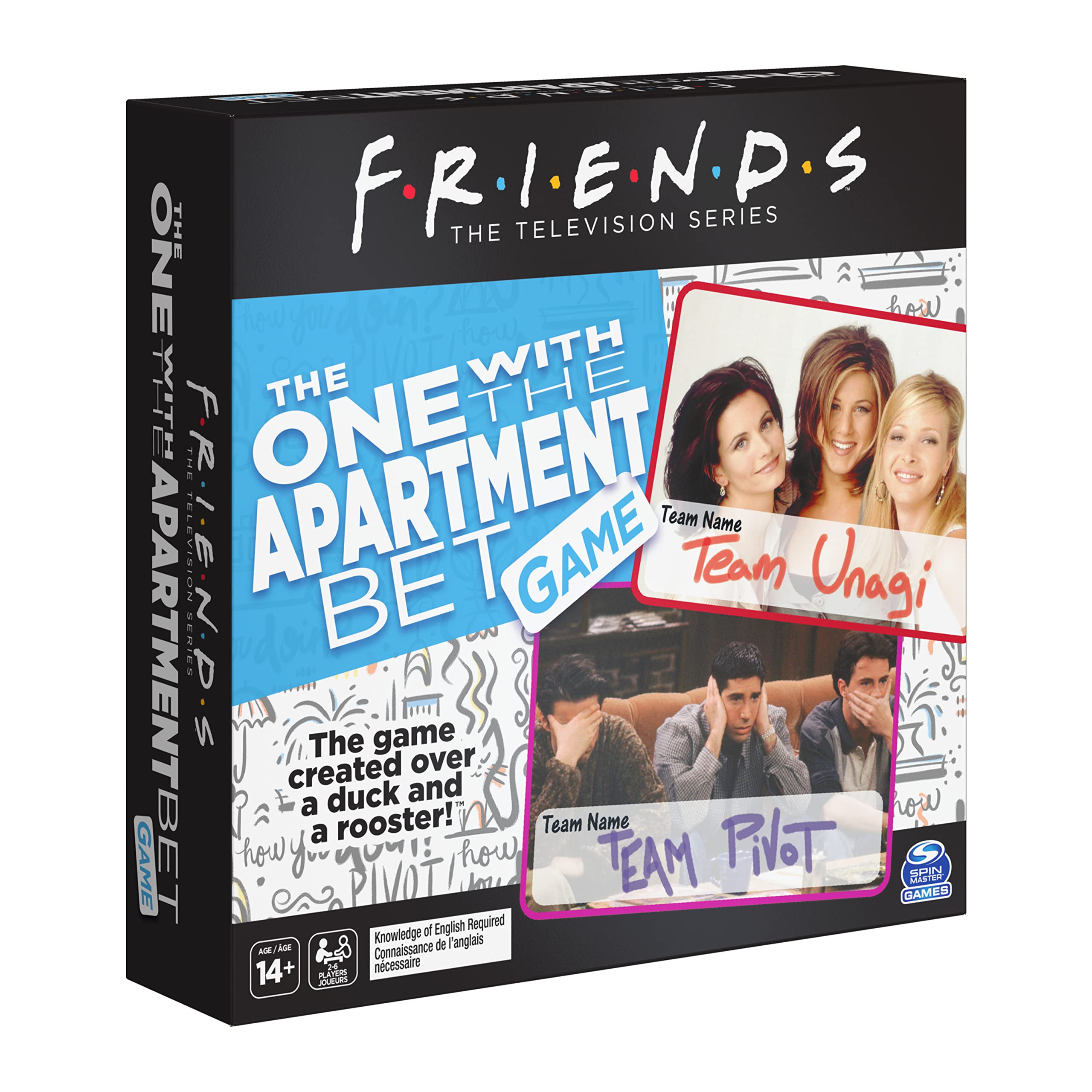 Friends The One with The Apartment Bet Game