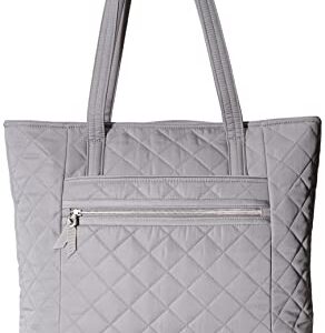 Vera Bradley Women's Performance Twill Vera Tote Bag, Classic Gray, One Size