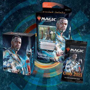 Magic: The Gathering Teferi Timeless Voyager Planeswalker Deck | Core Set 2021 (M21) | 60 Card Starter Deck