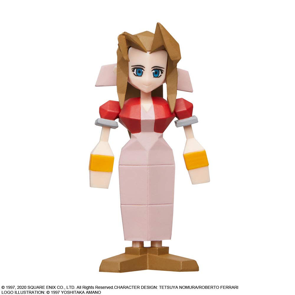 Square Enix Final Fantasy VII Polygon Figure (Blind Box), Multiple Colors, 15 years up