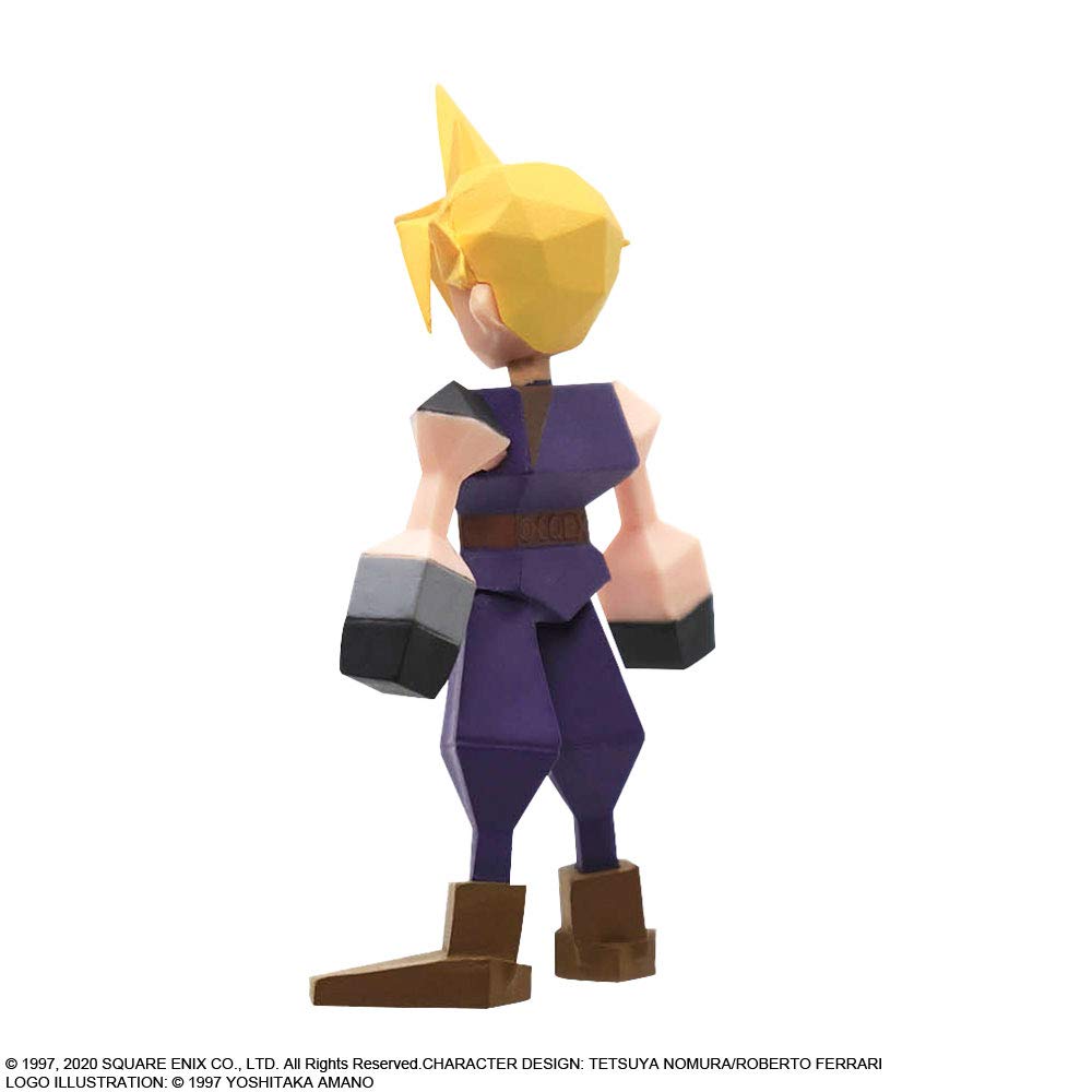 Square Enix Final Fantasy VII Polygon Figure (Blind Box), Multiple Colors, 15 years up