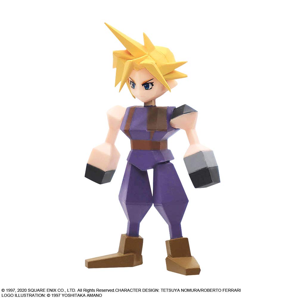 Square Enix Final Fantasy VII Polygon Figure (Blind Box), Multiple Colors, 15 years up