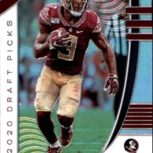 2020 Panini Prizm Draft Prizms Silver #121 Cam Akers Draft Picks Florida State Seminoles RC Rookie Football Trading Card