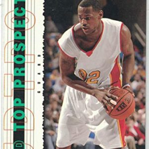 2003 Upper Deck Top Prospects Lebron James Rookie Insert Card