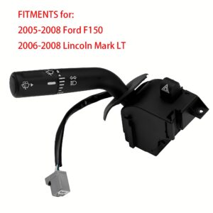 5L3Z13K359AAA Headlight Signal Combination Switch, for 2005-2008 Fords F-150,2006-2008 Lincoln Mark LT Replaces# 5L3Z-13K359-AAA,6L3Z-13K359-AA,SW7388,629-00789,CBS-1332