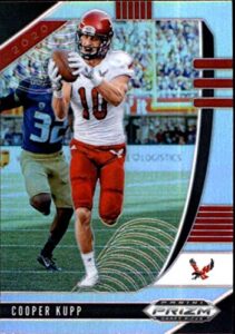 2020 panini prizm draft prizms silver #19 cooper kupp eastern washington eagles football trading card