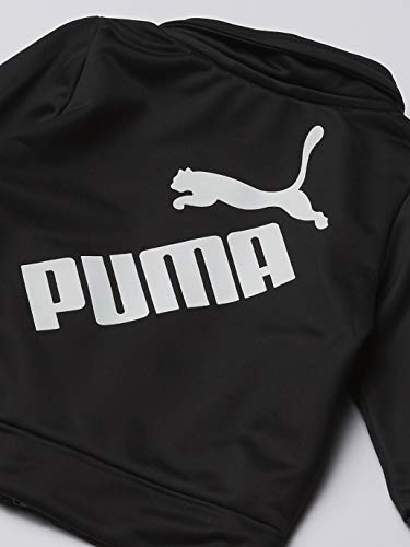 PUMA Boys' Track Jacket & Pant, Black, 0-3M