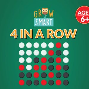 GrowUpSmart Four in A Row Game - Made from Wood