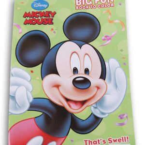 Activity Books Mickey Mouse ''That's Swell!'' Coloring 80 Pages