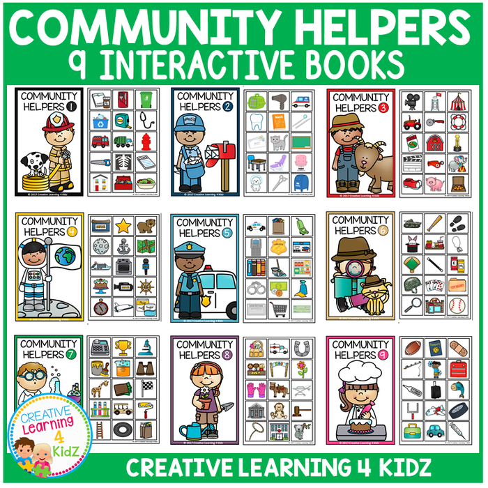 Community Helpers Interactive Book Bundle 2