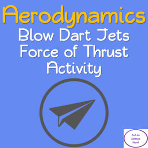 aerodynamics: blow dart jets- force of thrust no prep activity