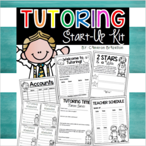 after school tutoring start up kit teacher resources