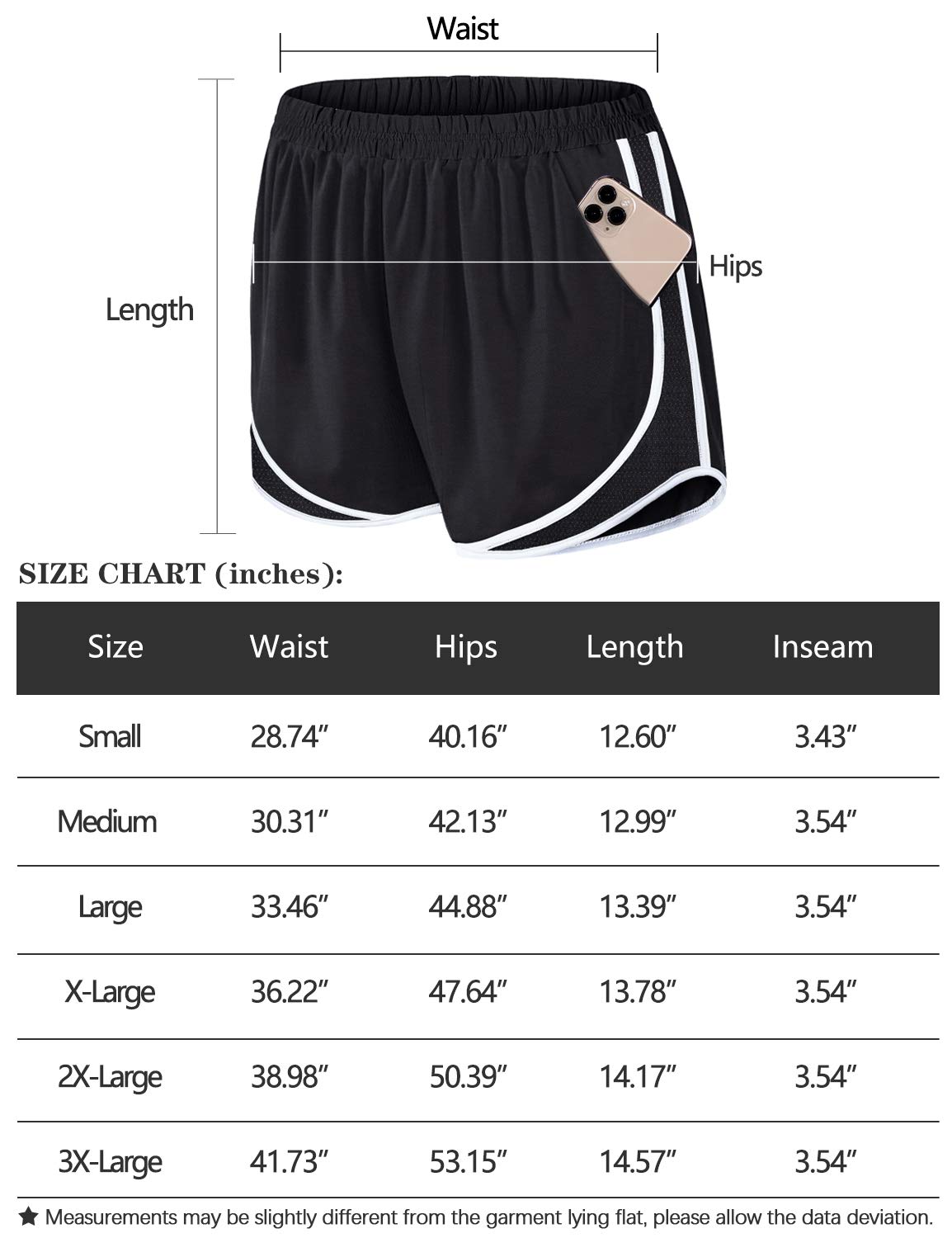 Fulbelle Yoga Shorts for Women,Teen Girls Casual Summer Jersey Athletic Hiking Running Workout Gym Inner Tights 2020 Fashion Above Knee Lounge Cycling Shorts Black Medium