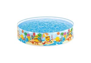 intex 58477ep duckling snapset pool 4' x 10"