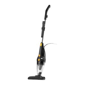 eureka 3-in-1 swivel lightweight stick vacuum, black/gray