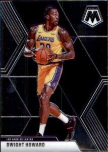 2019-20 panini mosaic #58 dwight howard los angeles lakers basketball card