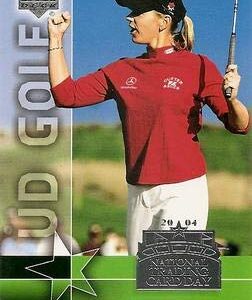 2004 Upper Deck National Baseball Card Day #UD-1 Annika Sorenstam LPGA Golf Card NM-MT