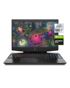 omen 15 gaming laptop, nvidia geforce rtx 2070 max-q, intel core i7-10750h, 16 gb ddr4 ram, 512 gb pcie nvme ssd, 15.6" full hd 144hz, windows 10 home, rgb keyboard (15-dh1060nr, 2020 model)