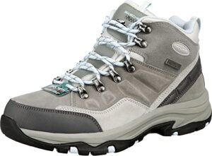 skechers womens hiker,grey,9