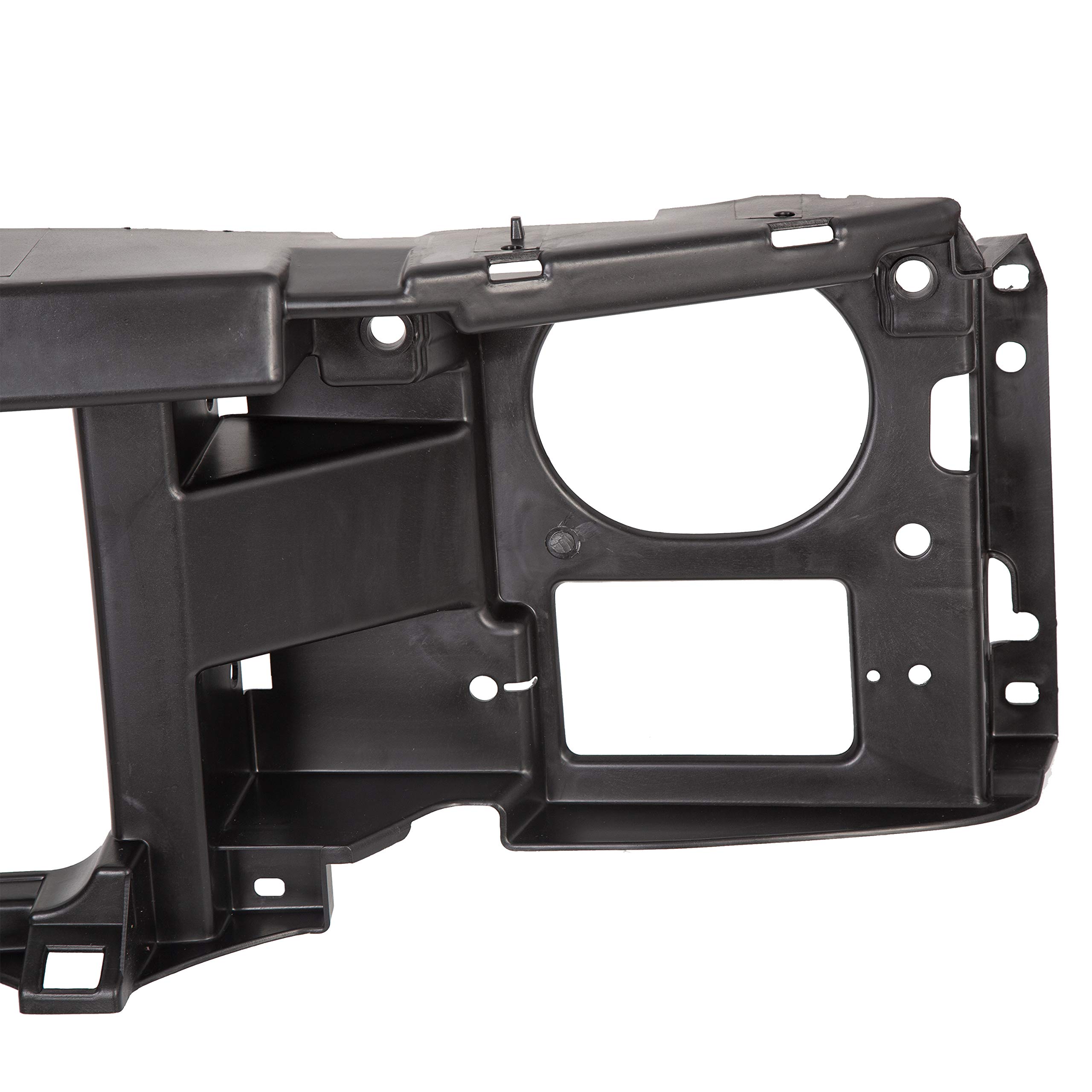 ECOTRIC Header Panel Grille Mount Panel Compatible with 1992-1997 Ford F-150 F-250 Bronco Replacement for FO1220113, F6TZ8A284AC