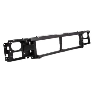 ECOTRIC Header Panel Grille Mount Panel Compatible with 1992-1997 Ford F-150 F-250 Bronco Replacement for FO1220113, F6TZ8A284AC