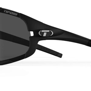 Tifosi Optics Sledge Sunglasses (Matte Black, Smoke/AC Red/Clear)