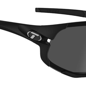 Tifosi Optics Sledge Sunglasses (Matte Black, Smoke/AC Red/Clear)