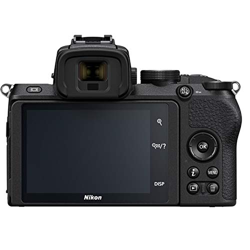 Nikon Z50 Mirrorless Digital Camera with 16-50mm Lens+ 32GB Card, Tripod, Case, and More (18pc Bundle)