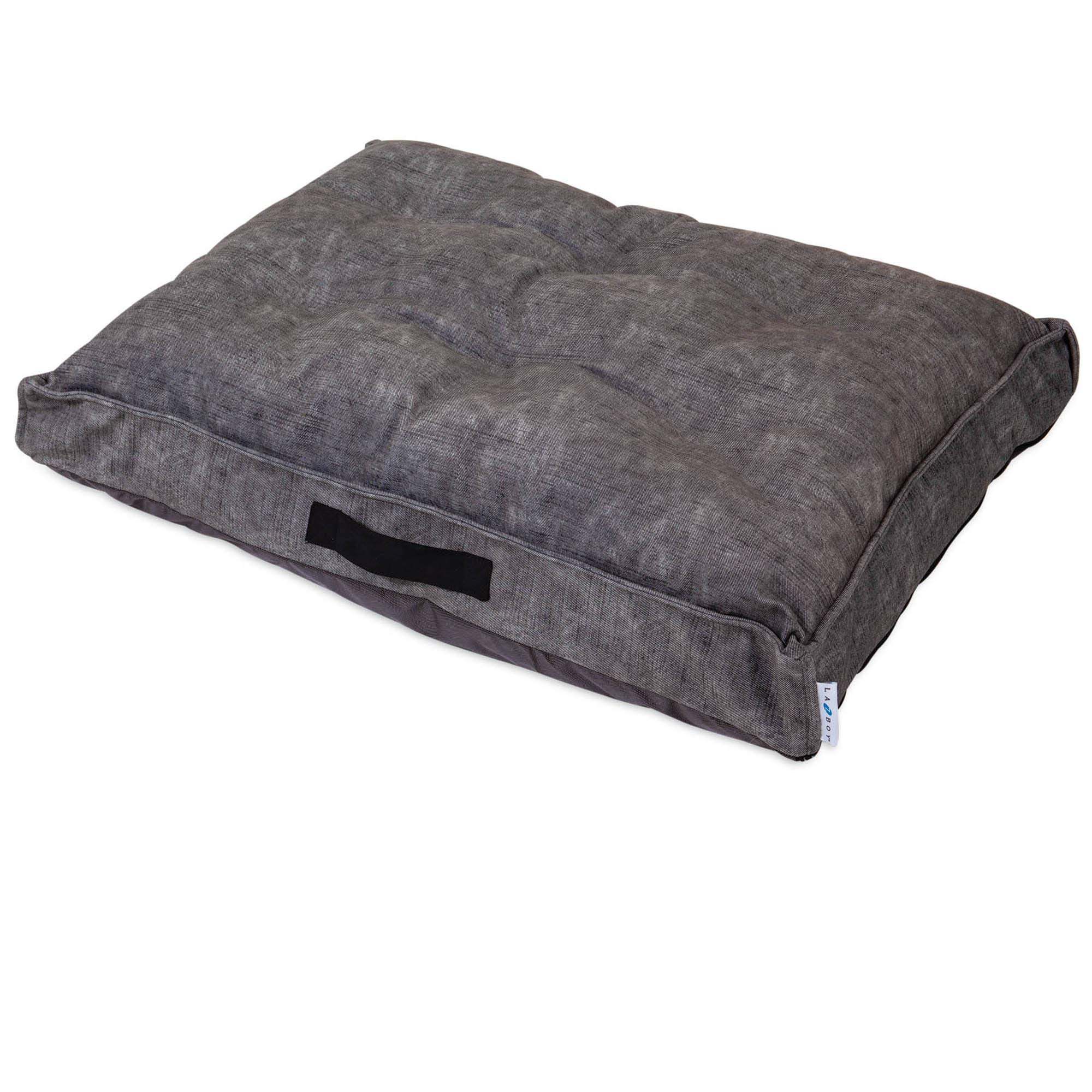 Petmate La-Z-Boy Cooper Pet Mattress, Smoke Twill, for Small and Medium Dogs. 36 Inches by 27 Inches