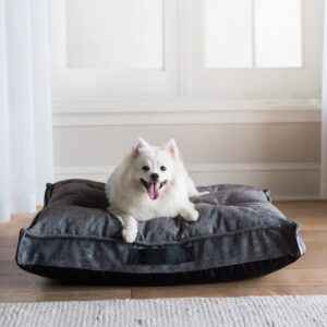 Petmate La-Z-Boy Cooper Pet Mattress, Smoke Twill, for Small and Medium Dogs. 36 Inches by 27 Inches