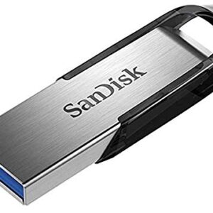 SanDisk 128GB Ultra Flair USB 3.0 Flash Drive 128 Gig High Speed Memory Pen Drive (SDCZ73-128G-G46) Bundle with (1) Everything But Stromboli Lanyard