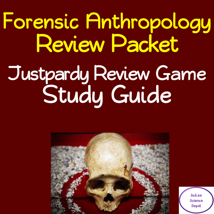 Forensic Anthropology NO PREP Review Packet