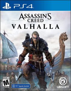 assassin’s creed valhalla playstation 4 standard edition with free upgrade to the digital ps5 version