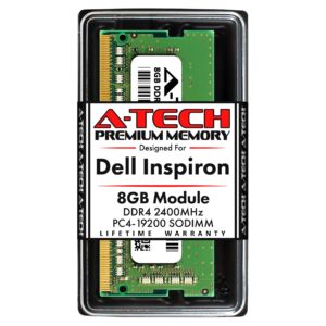 a-tech 8gb ram compatible for dell inspiron 3472 small desktop | ddr4 2400mhz sodimm pc4-19200 260-pin non-ecc unbuffered max memory upgrade module