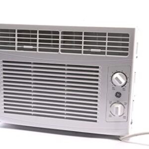 GE AHV05LZ Window Air Conditioner with 5050 BTU Cooling Capacity, 115 Volts in White OPEN BOX