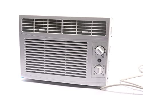 GE AHV05LZ Window Air Conditioner with 5050 BTU Cooling Capacity, 115 Volts in White OPEN BOX