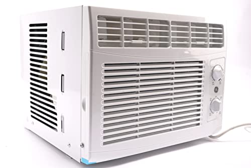 GE AHV05LZ Window Air Conditioner with 5050 BTU Cooling Capacity, 115 Volts in White OPEN BOX