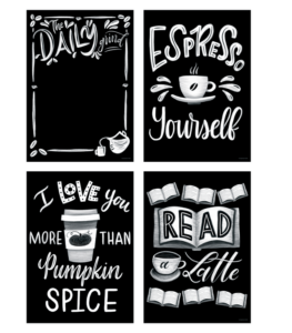 schoolgirl style | industrial café inspirational posters | printable