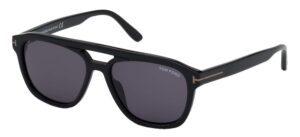 tom ford gerrard ft 0776-n shiny black/grey 56/16/145 unisex sunglasses