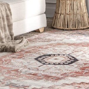 nuLOOM Vintage Minna Area Rug, 4x6, Multi