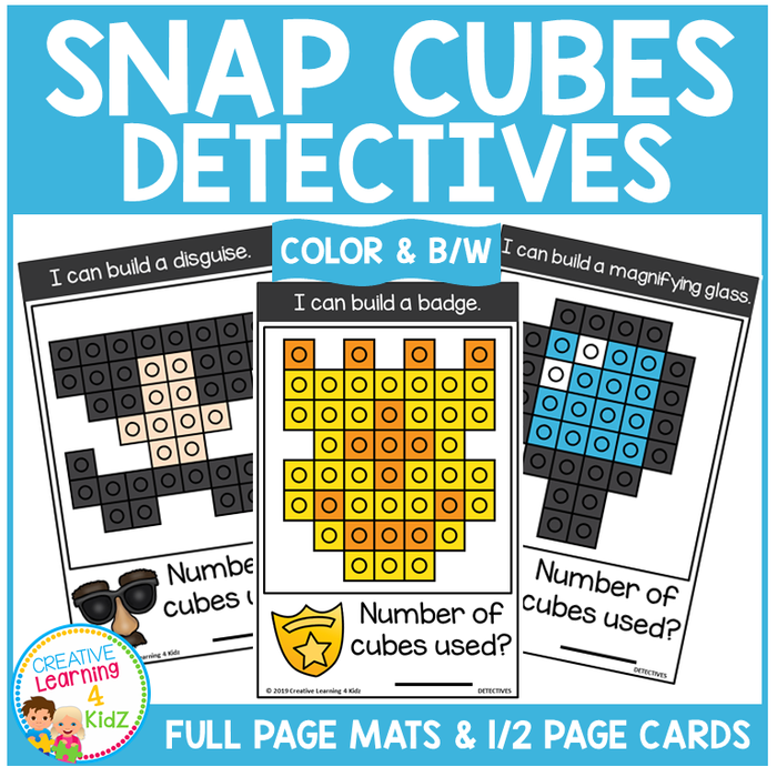 Snap Cubes Activity - Detective