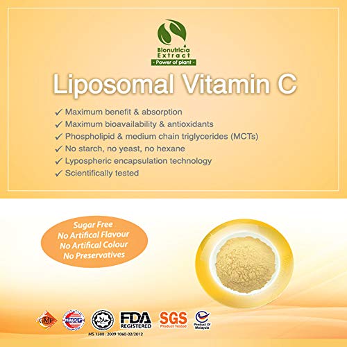 BIONUTRICIA EXTRACT Liposomal Vitamin C Dietary Supplement (2 Red Dragon Fruit + 1 Original Set)