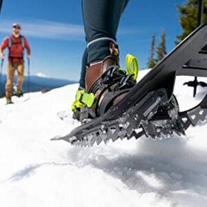 Atlas Snowshoes Helium Trail, Black/Bright Green, 26